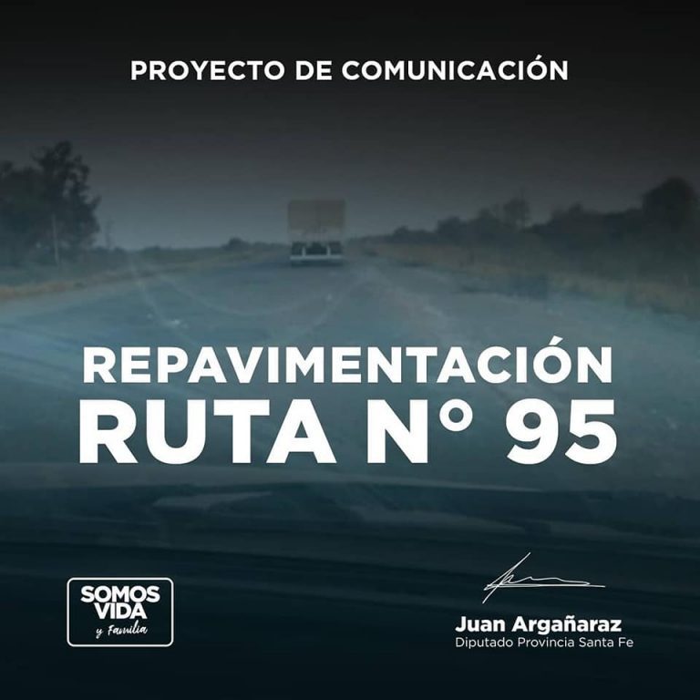 Repavimentación de la Ruta Nacional 95 - Juan Argañaraz