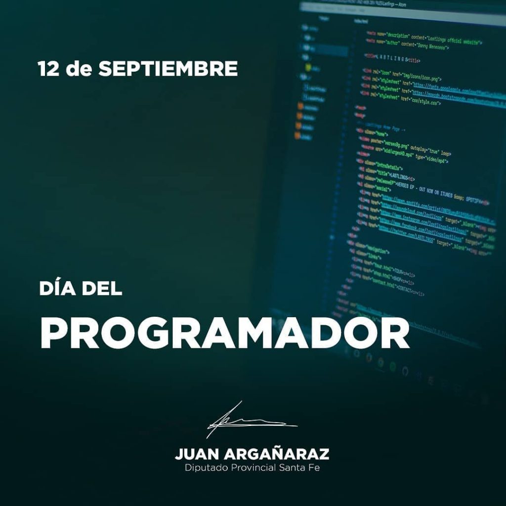 Feliz día del Programador - Juan Argañaraz